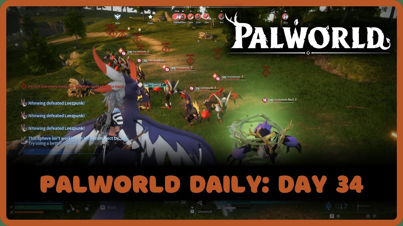 Palworld Daily | Progression Series Day 34 | Palworld (Commentary ...