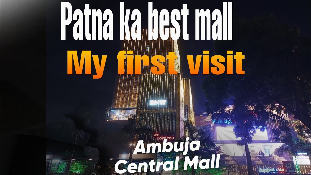 Ambuja Neotia City centre Patna new mall. beautiful building, night ...