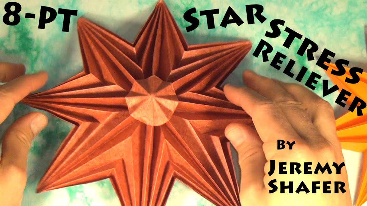 8-Pointed Star Stress Reliever (with background music) - YouTube