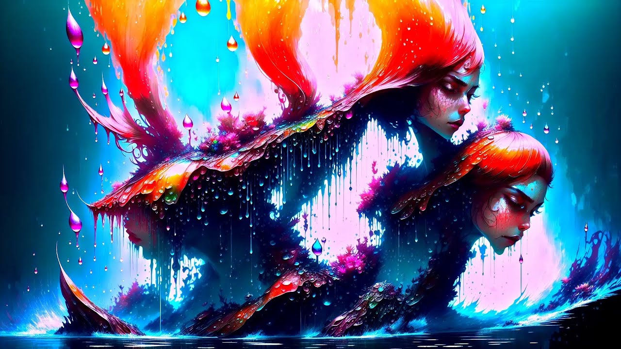 Ai Generated Video - Magic Dreamscape Art Animation, Amazing Colorful ...