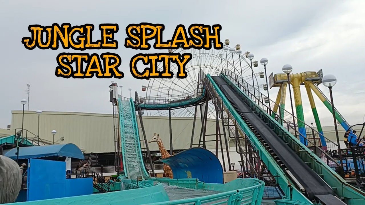 STAR CITY RIDES 2022 || JUNGLE SPLASH || polchardz vlog - YouTube