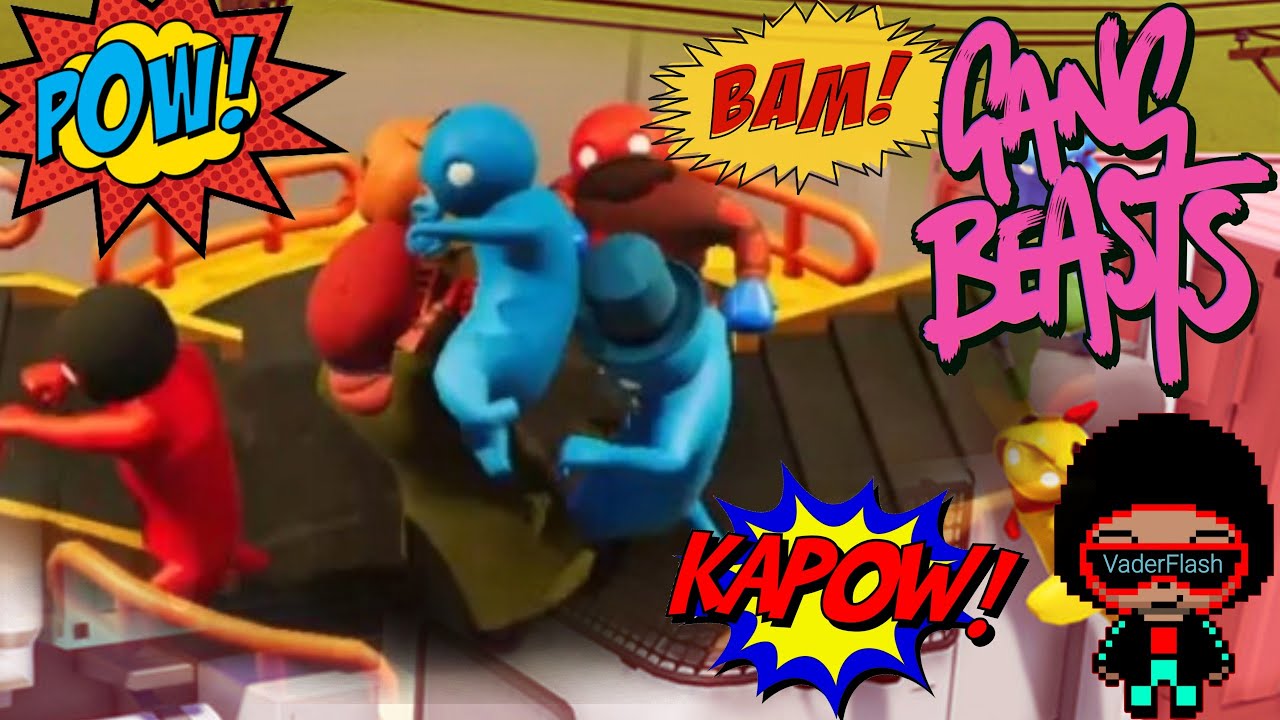 THIS IS HILARIOUS!!!!|Gang Beasts w/Zack - YouTube