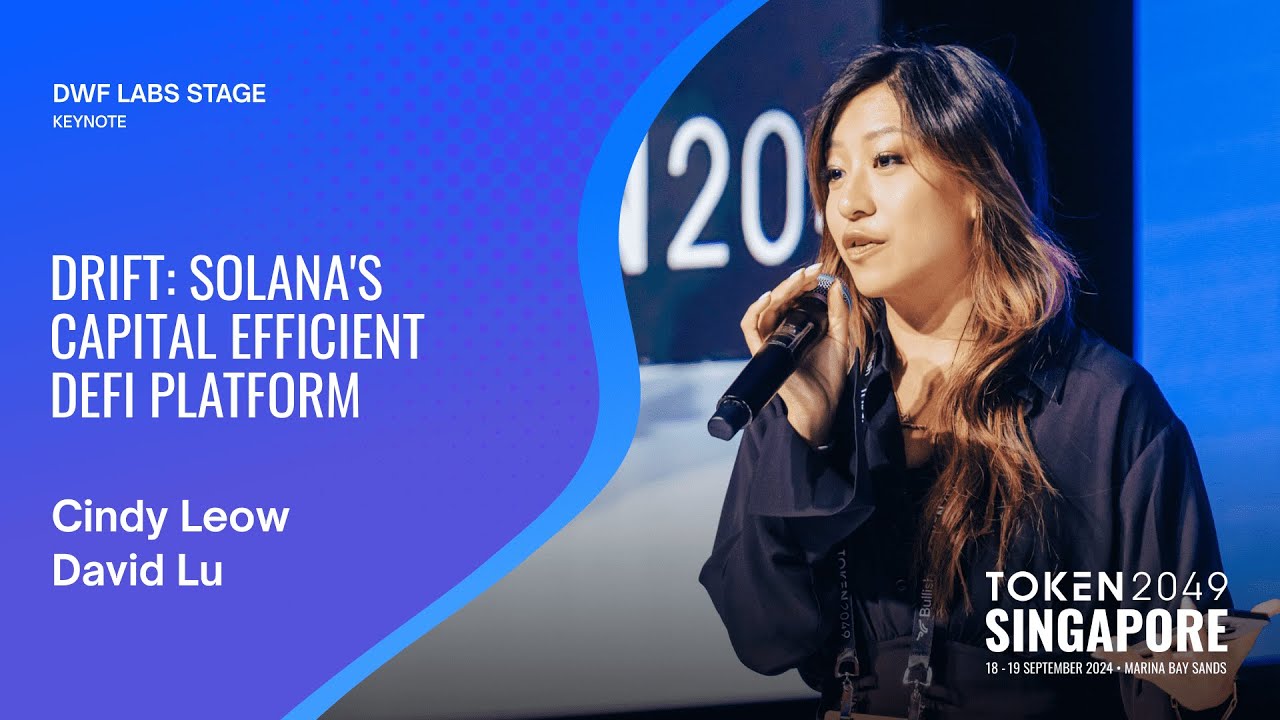 Drift: Solana's Capital Efficient DeFi Platform - TOKEN2049 Singapore ...