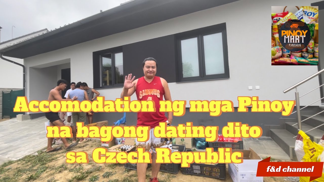 Accomodation ng mga Pinoy na bagong dating dito sa Czech Republic/PinoyMart/floe and diane ...