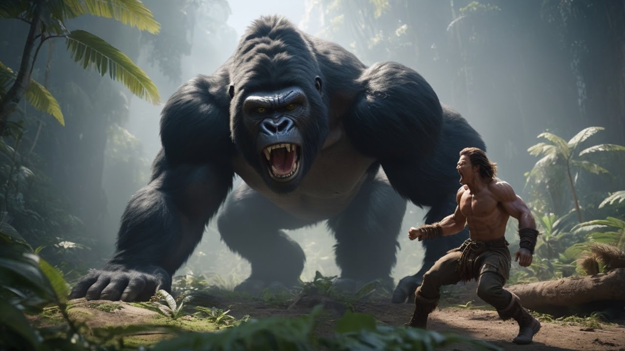 Tarzan vs the Gorilla: A Battle of Strength, Spirit, and Redemption ...