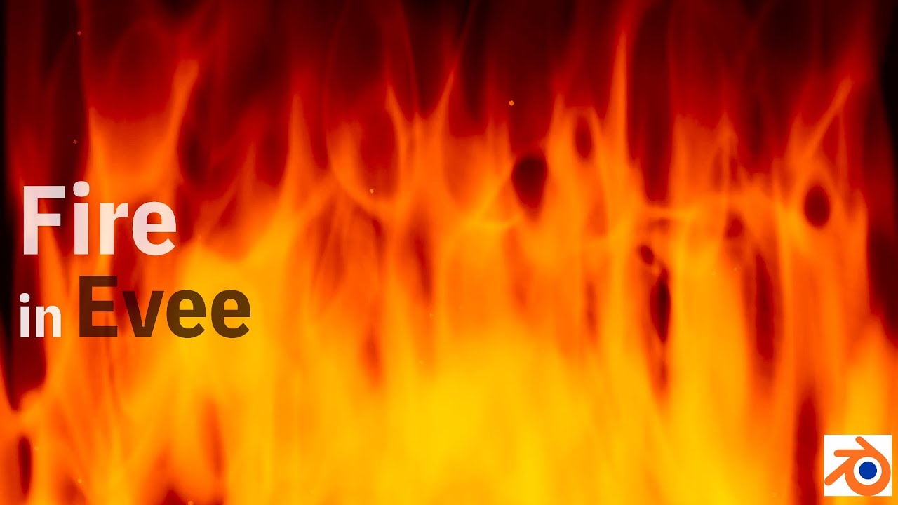 How to create procedural fire in evee, blender. - YouTube