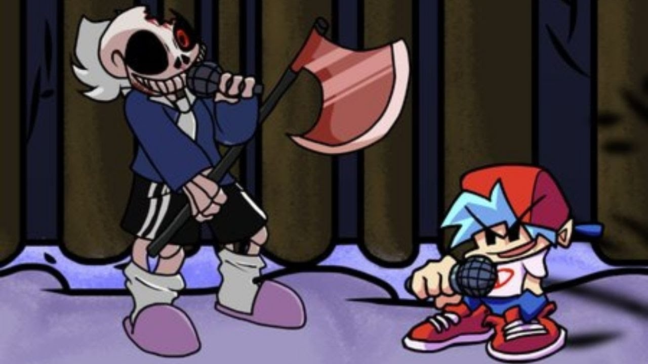 FNF VS HORROR-SANS (FRIDAY NIGHT FUNKIN) - YouTube