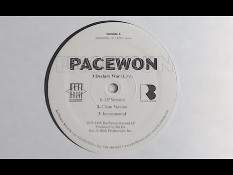 Pace Won - I Declare War (Live) (LP Version) - 1998 Ruffhouse | Roc-A ...