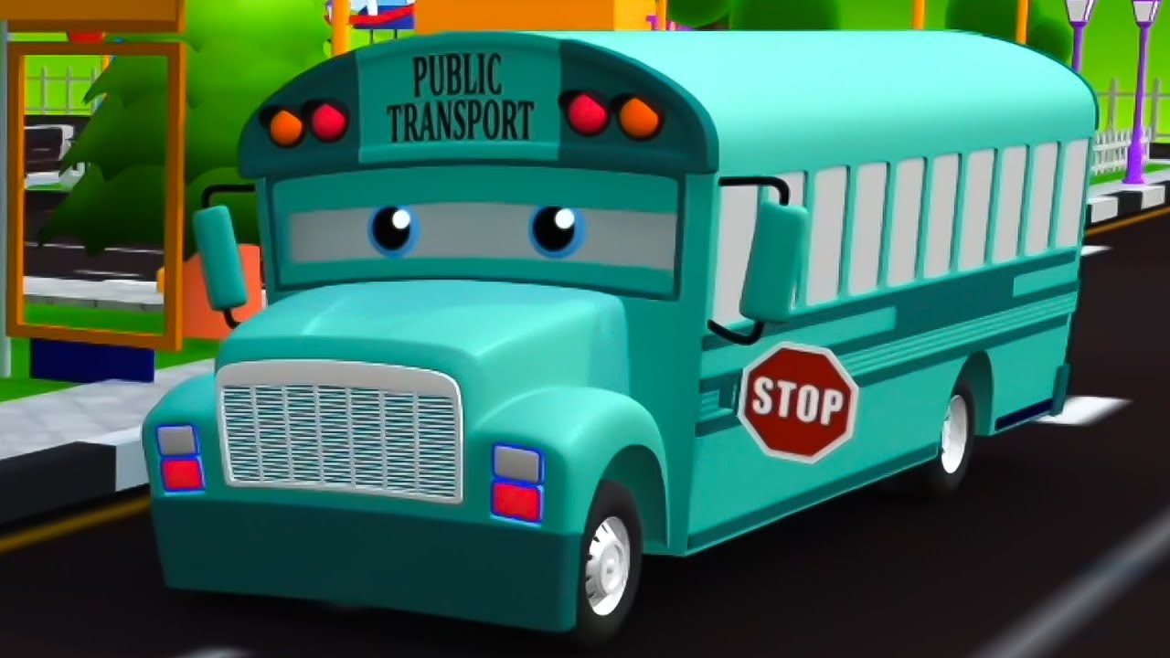 Bus Formation + More Vehicle Videos for Kids - YouTube