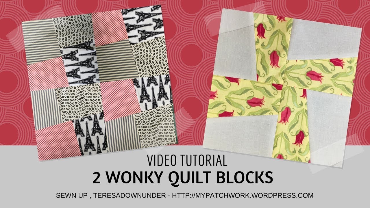 Two Wonky Quilt Blocks Video Tutorial YouTube two-wonky-quilt-blocks-video-tutorial-youtube