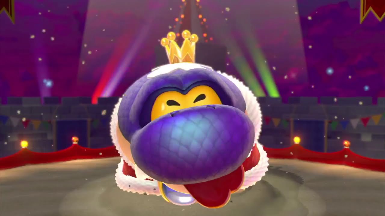 Defeating Hisstocrat in Super Mario 3D World - YouTube