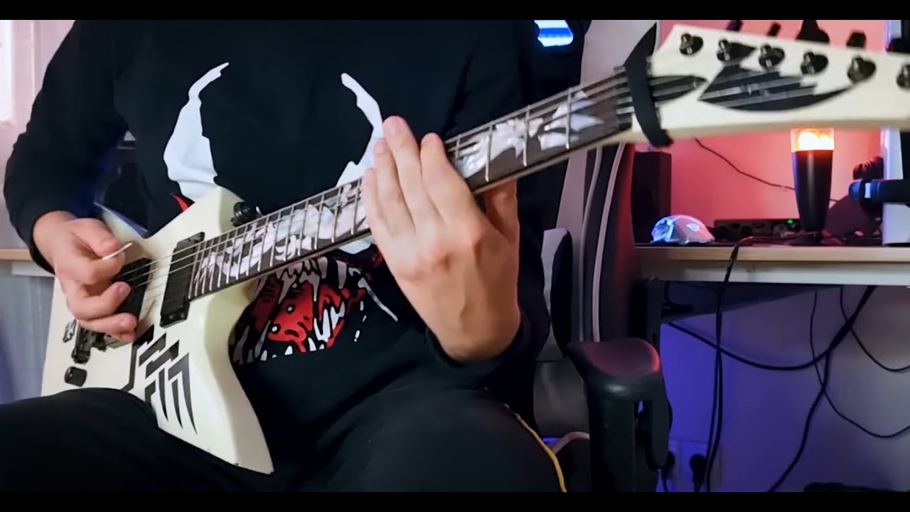 James Hetfield RIFF Compilation Playing on ESP Explorer 2023 - YouTube