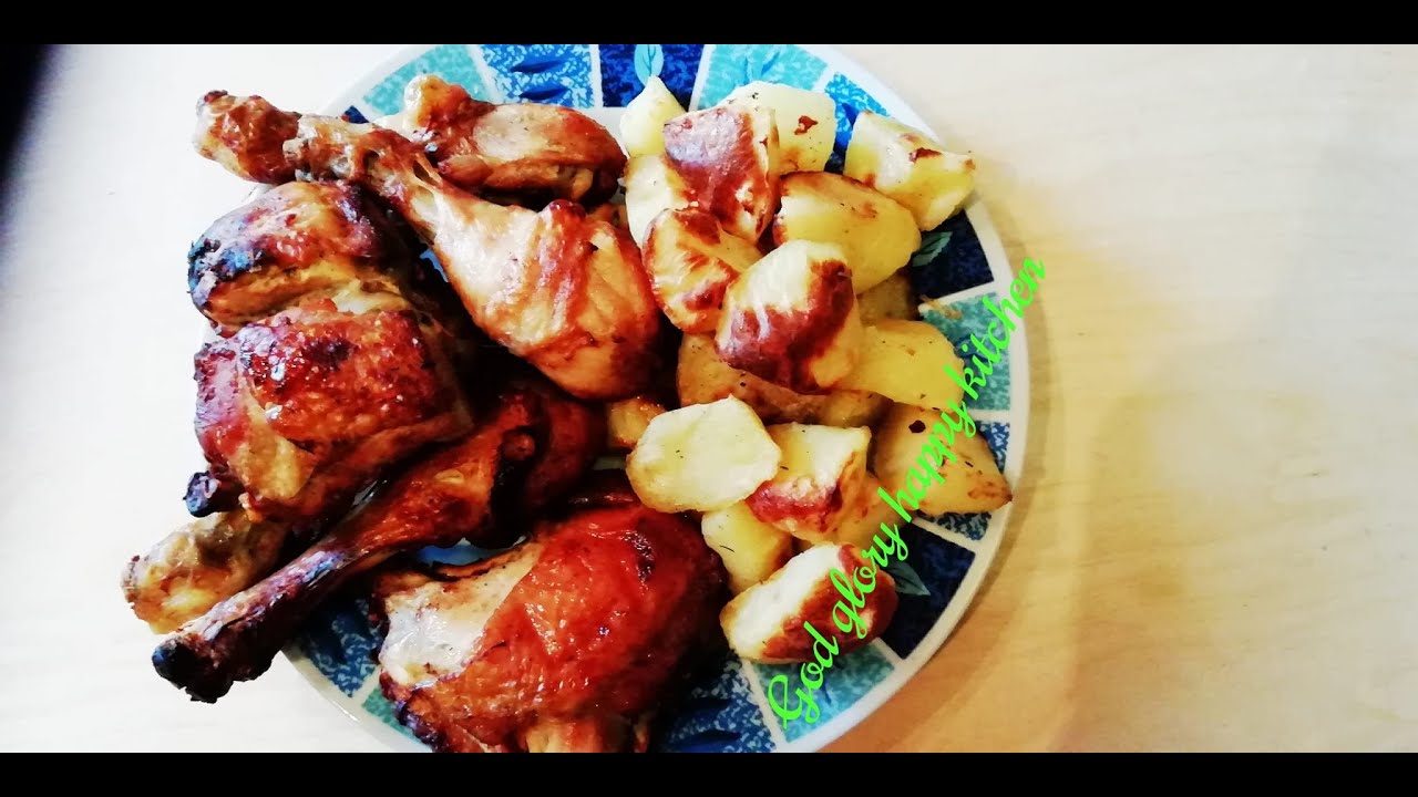 Arrosto di pollo e patate Roast chicken and potatoes - YouTube