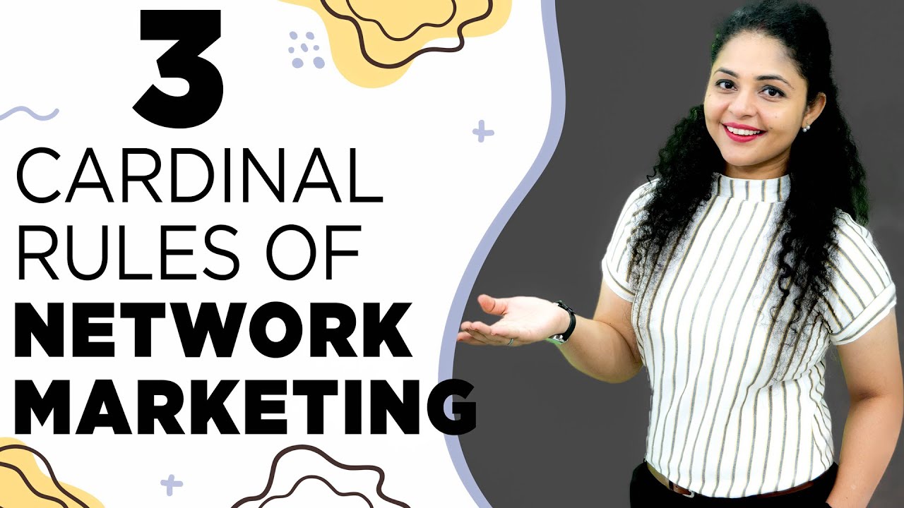4K [English] 3 Cardinal Rule of Network Marketing | Cardinal Rules ...