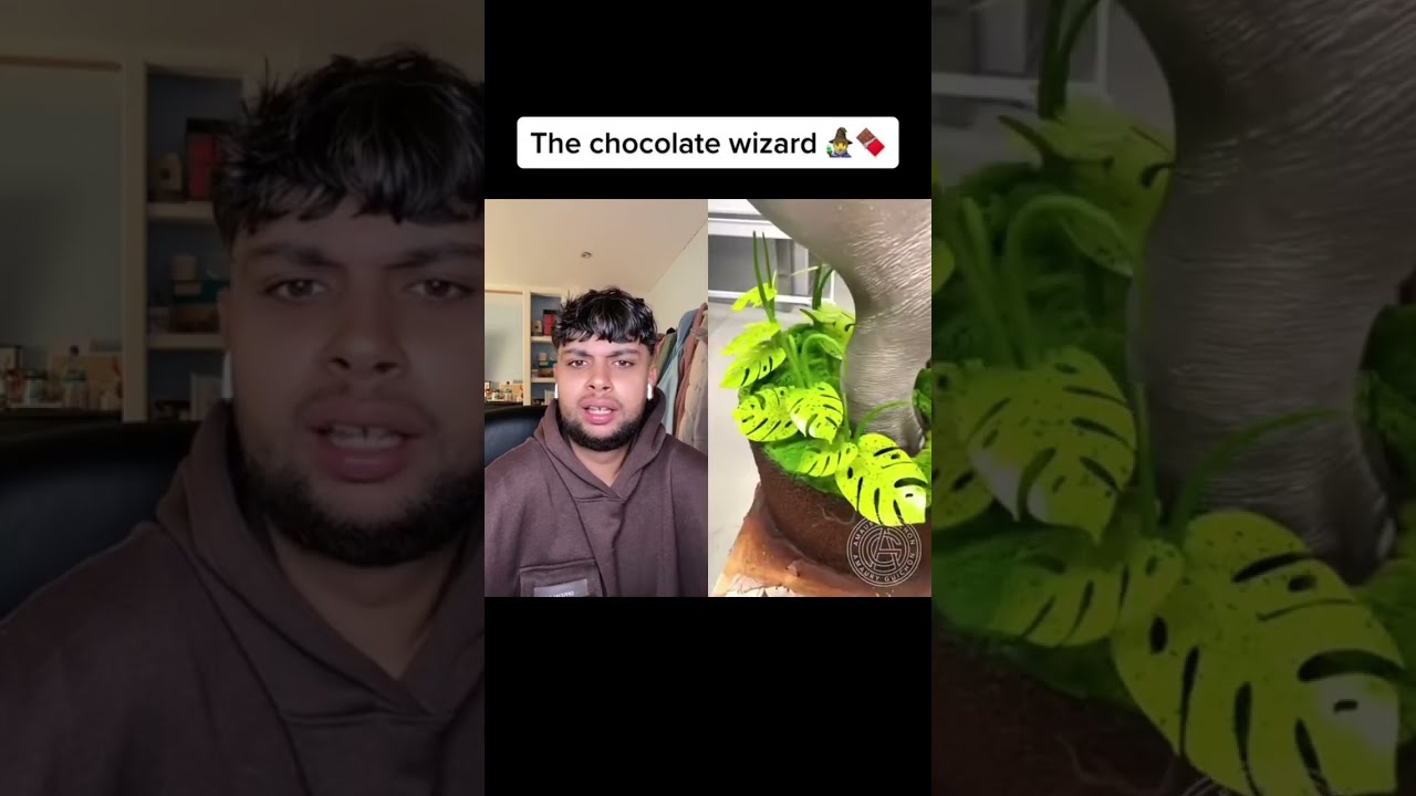 The chocolate wizard 🧙‍♂️🍫 #reacts #shorts #reaction - YouTube