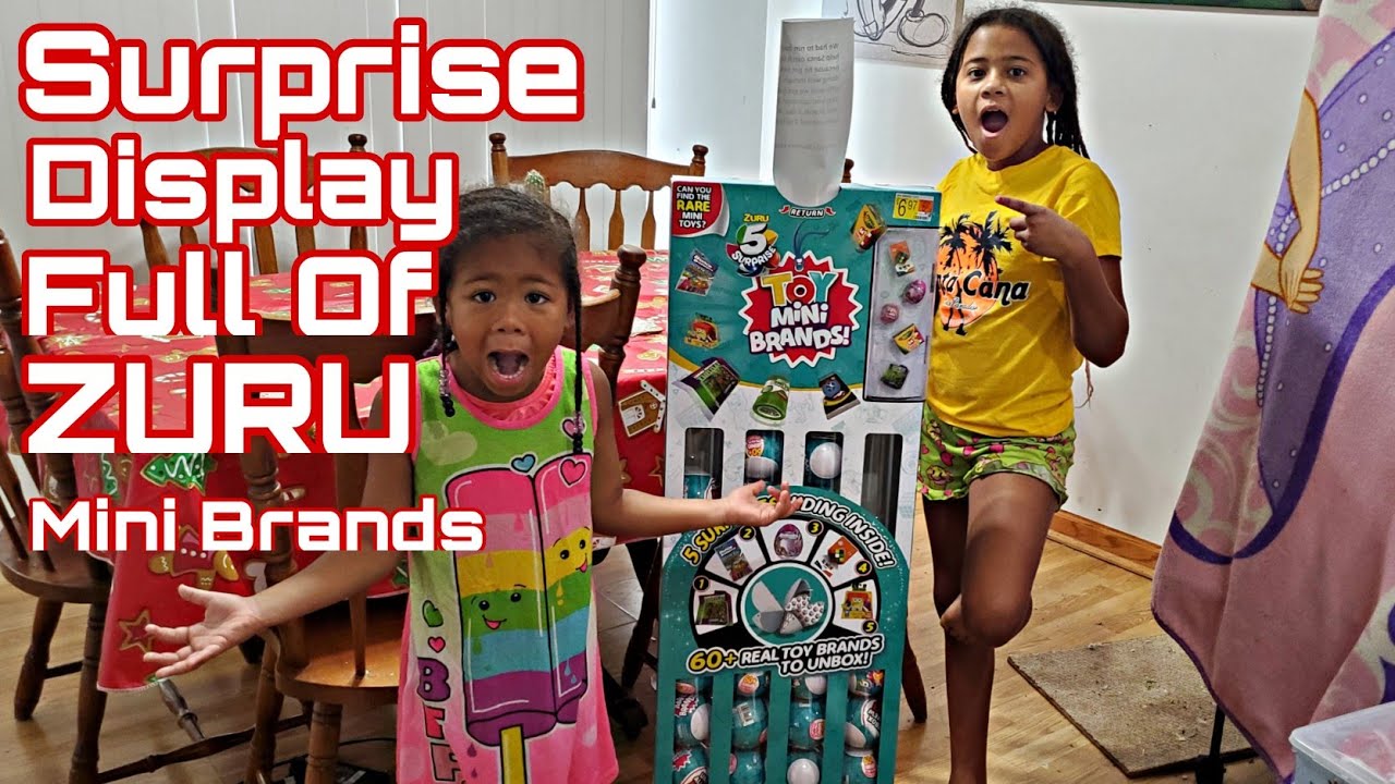 Surprise Zuru Toy Mini Brands Display Elf On The Shelf Crafty Tae and ...