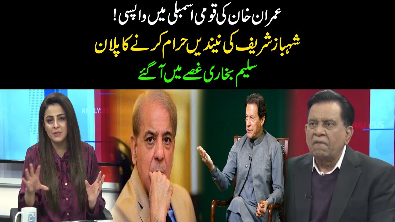 Imran Khan Returning To National Assembly | Salim Bokhari Got Angry ...