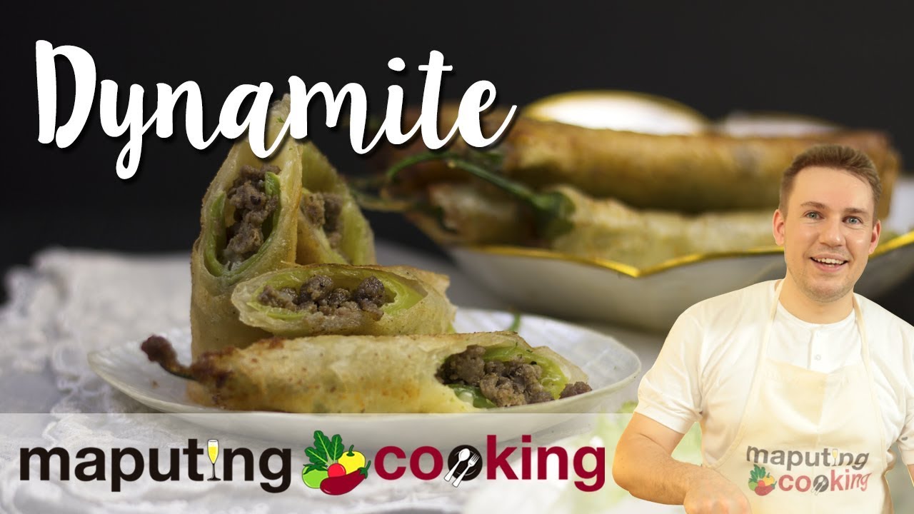 THE EXPLOSIVE DYNAMITE Recipe (Bicol Pulutan) - YouTube