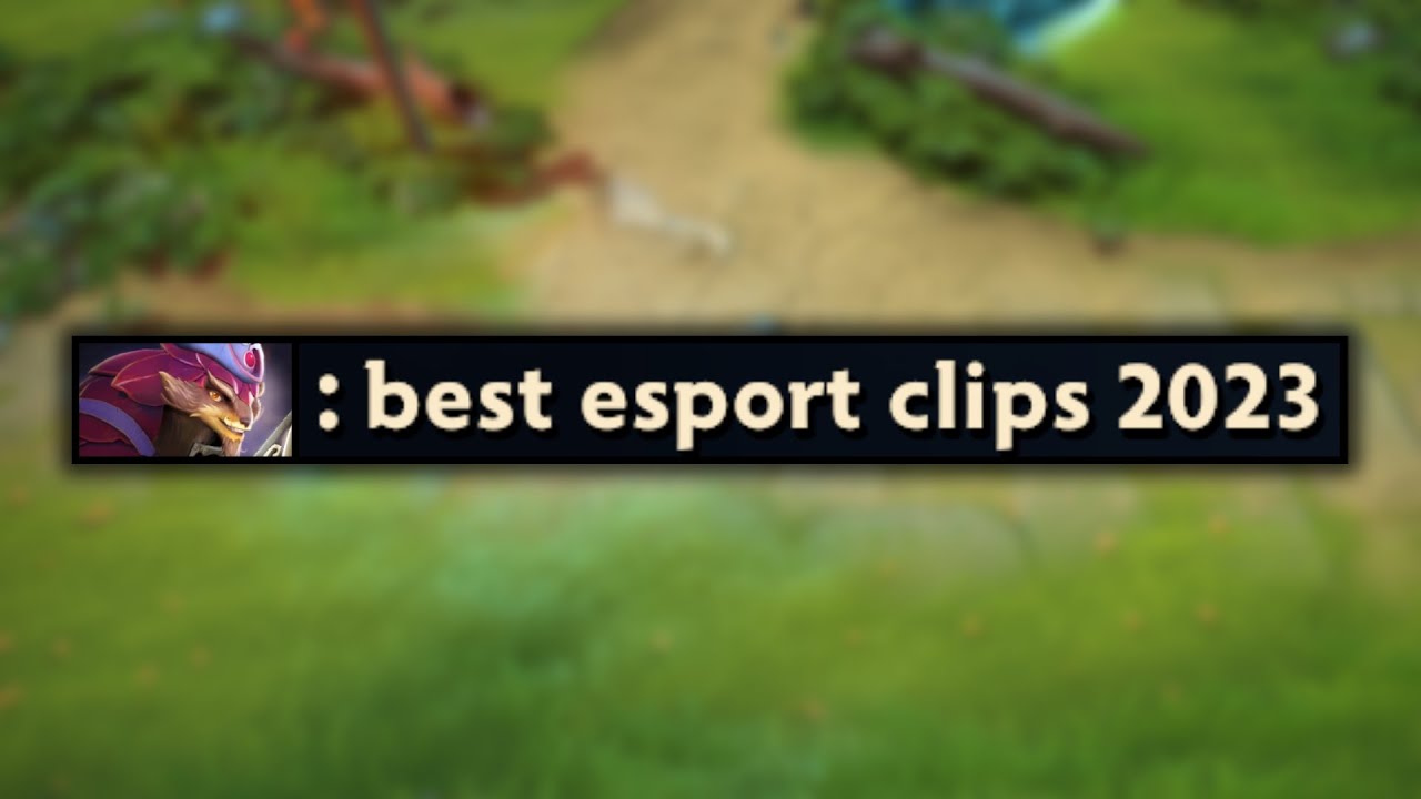best Dota 2 esport clips of 2023 - YouTube