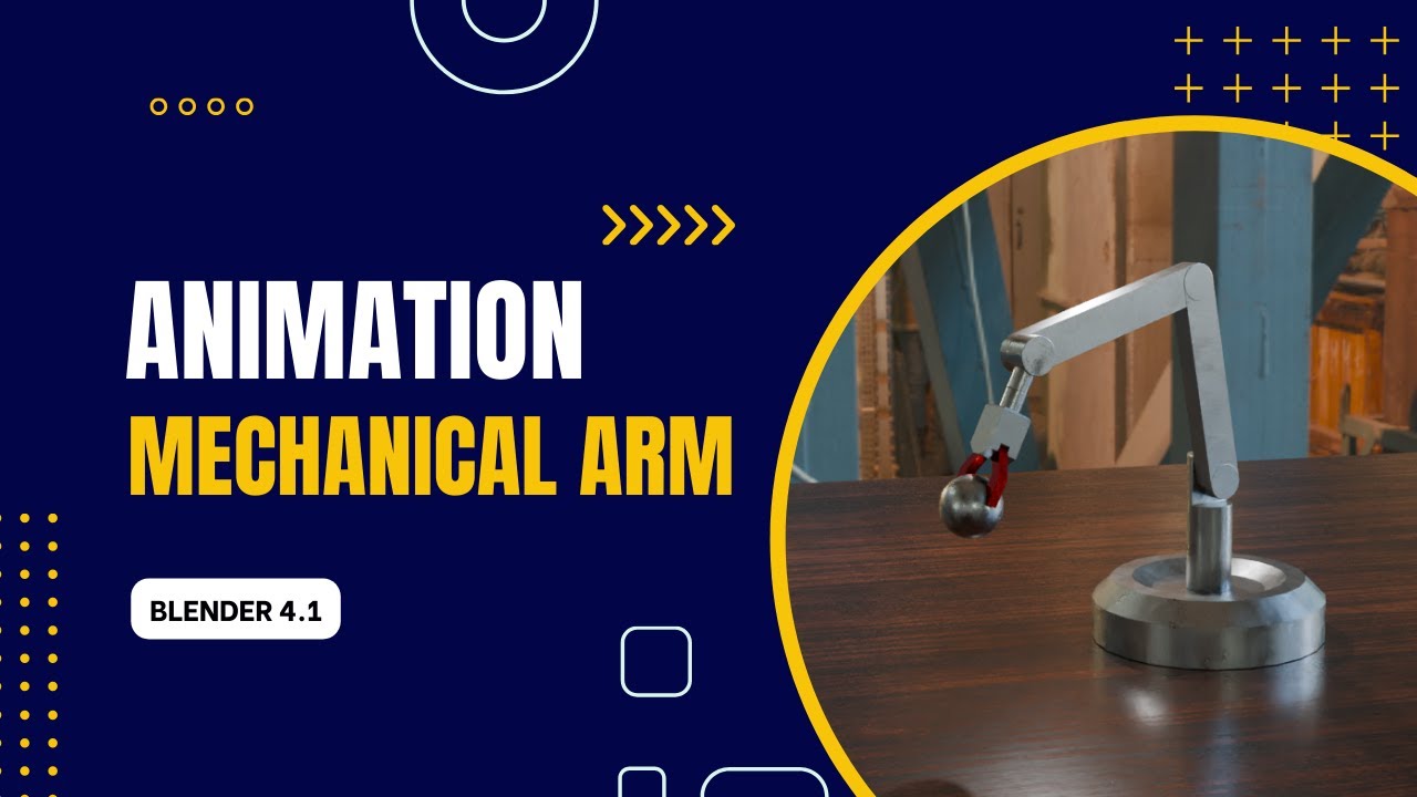 Animasi 3D Tangan Mekanik (robot) #Part_03 - YouTube