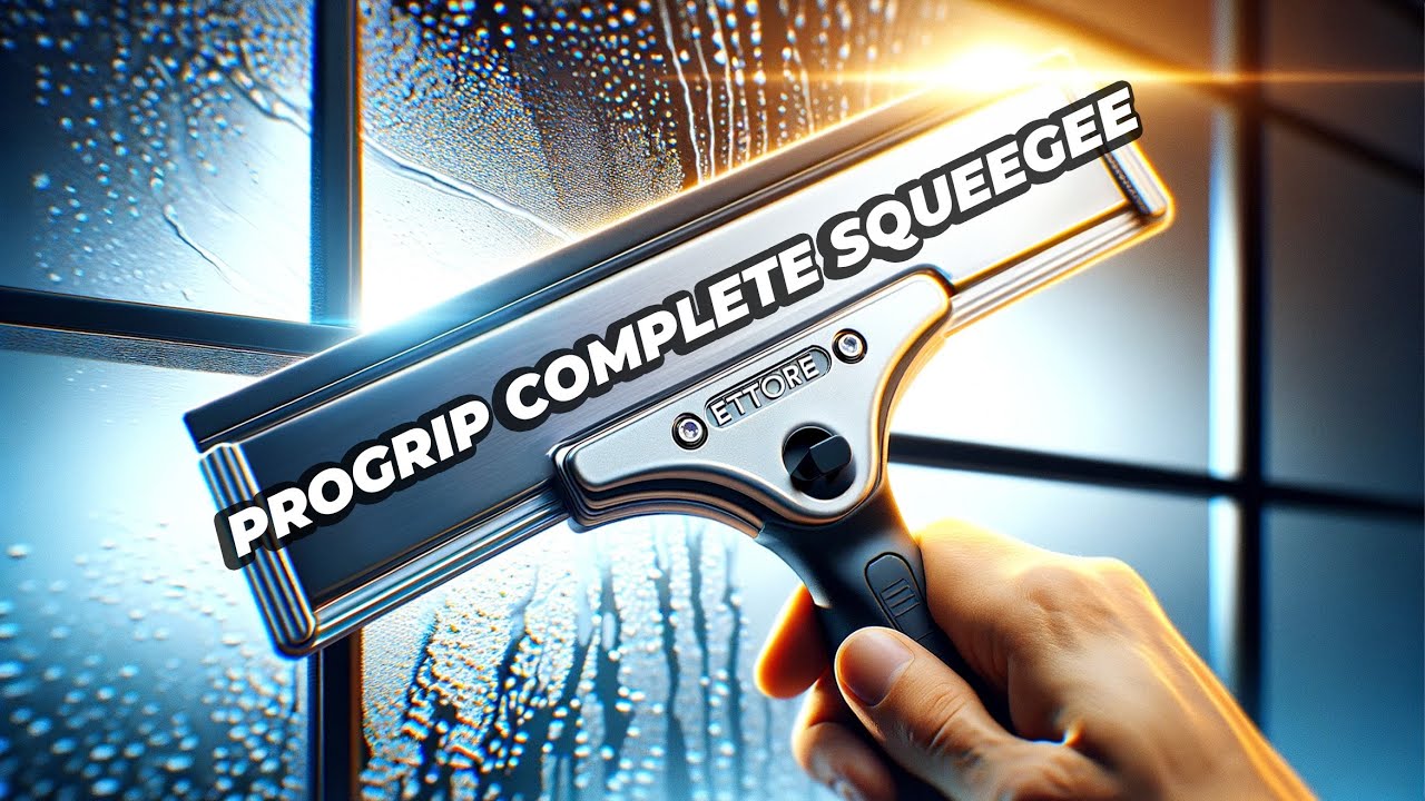All About Ettore's ProGrip Comfort QR Squeegee - YouTube