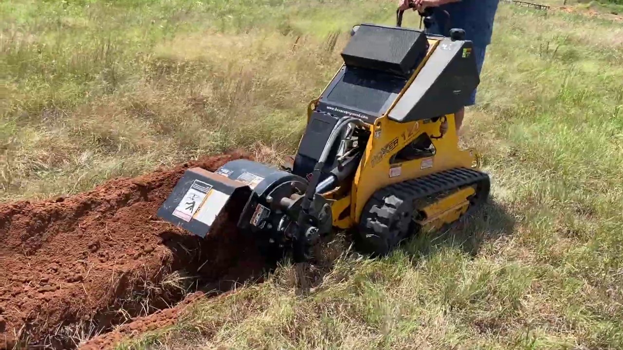 Boxer 120 Trencher - YouTube