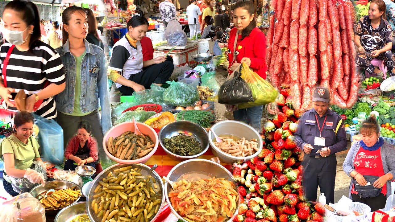 Really Fantastic & Best Cambodian Street Food Tour @Boeung Trabek Plaza ...