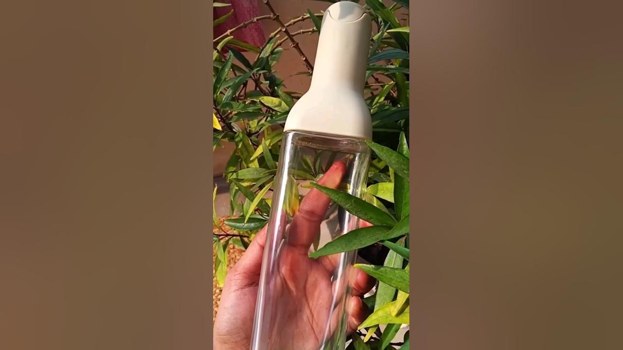 Auto Flip Oil Dispenser Glass Bottle From Amazon | 500ml #ytshorts #kitchenfinds #oilbottle ...