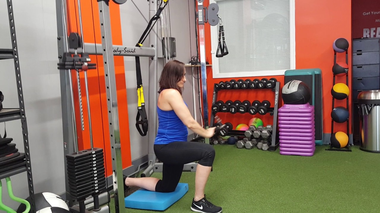 1/2 Kneeling cook bar cable rotation - YouTube