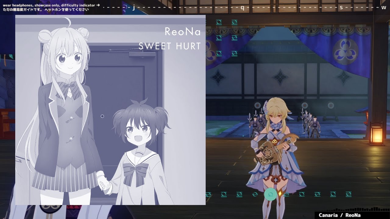 Genshin Floral Zither - Canaria (Happy Sugar Life) / ReoNa // cBm Music ...