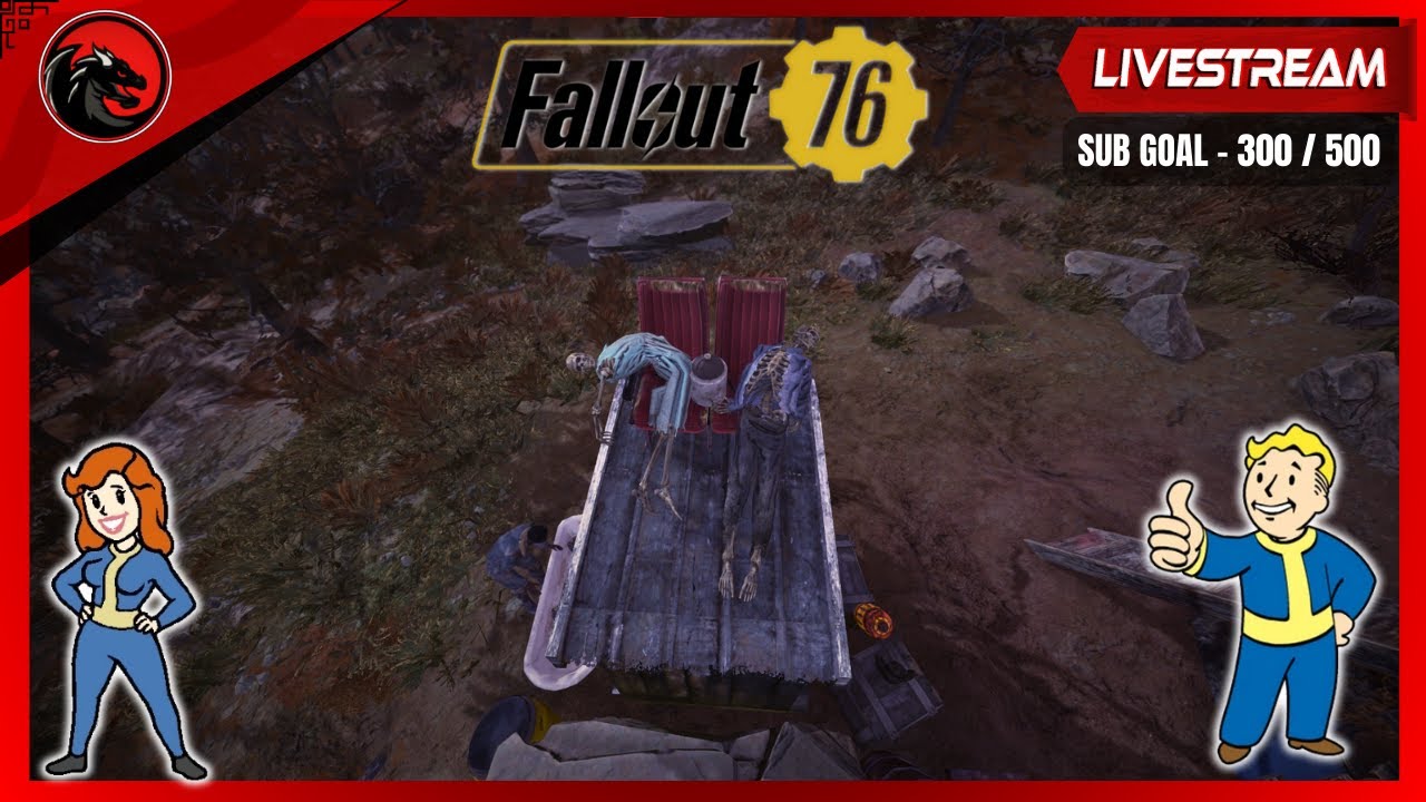 🔴LIVE - SMALL CHILL FALLOUT 76 STREAM!! ☣️ FALLOUT HYPE!! // SUB GOAL ...