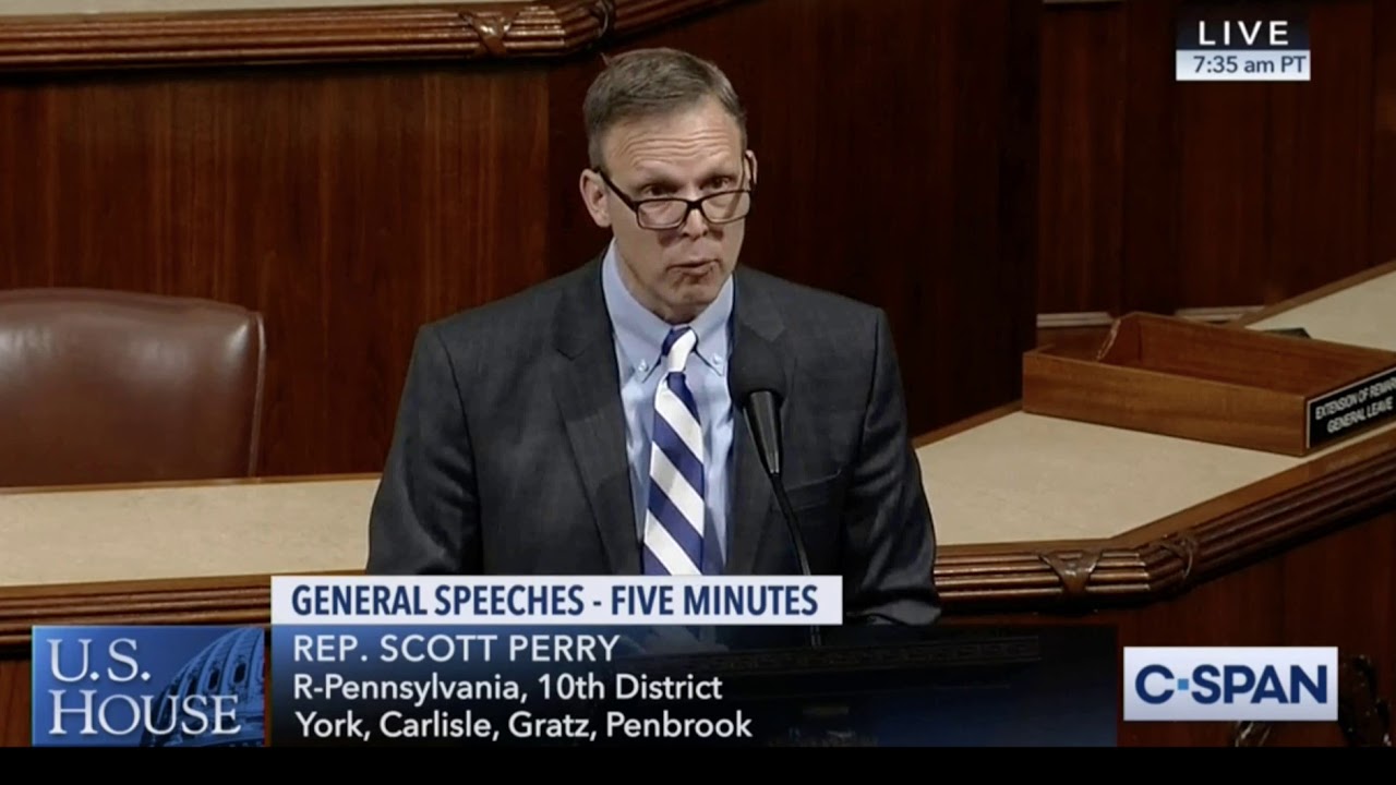 Rep. Perry remembers former Congressman Mike Fitzpatrick - YouTube