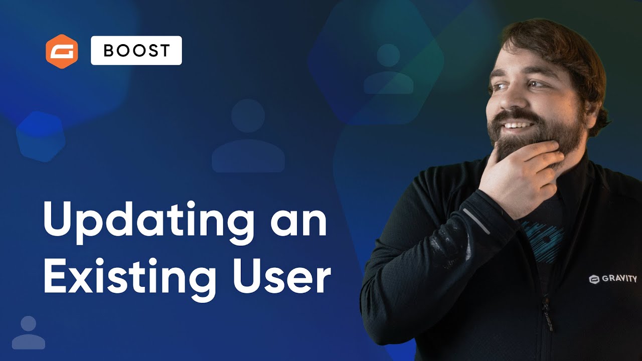 Gravity Forms - Updating an Existing User (User Registration Tutorial) - YouTube
