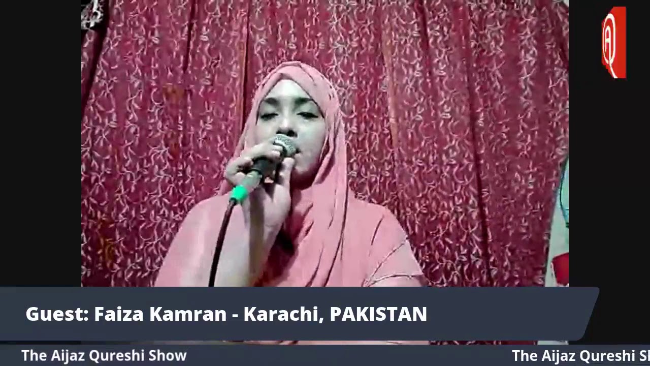 LIVE Talk Show with Faiza Kamran and Aijaz Qureshi on The Aijaz Qureshi ...