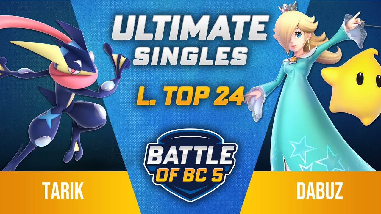Tarik (Greninja) vs Dabuz (Rosalina) - Ultimate Singles Losers Top 24 ...