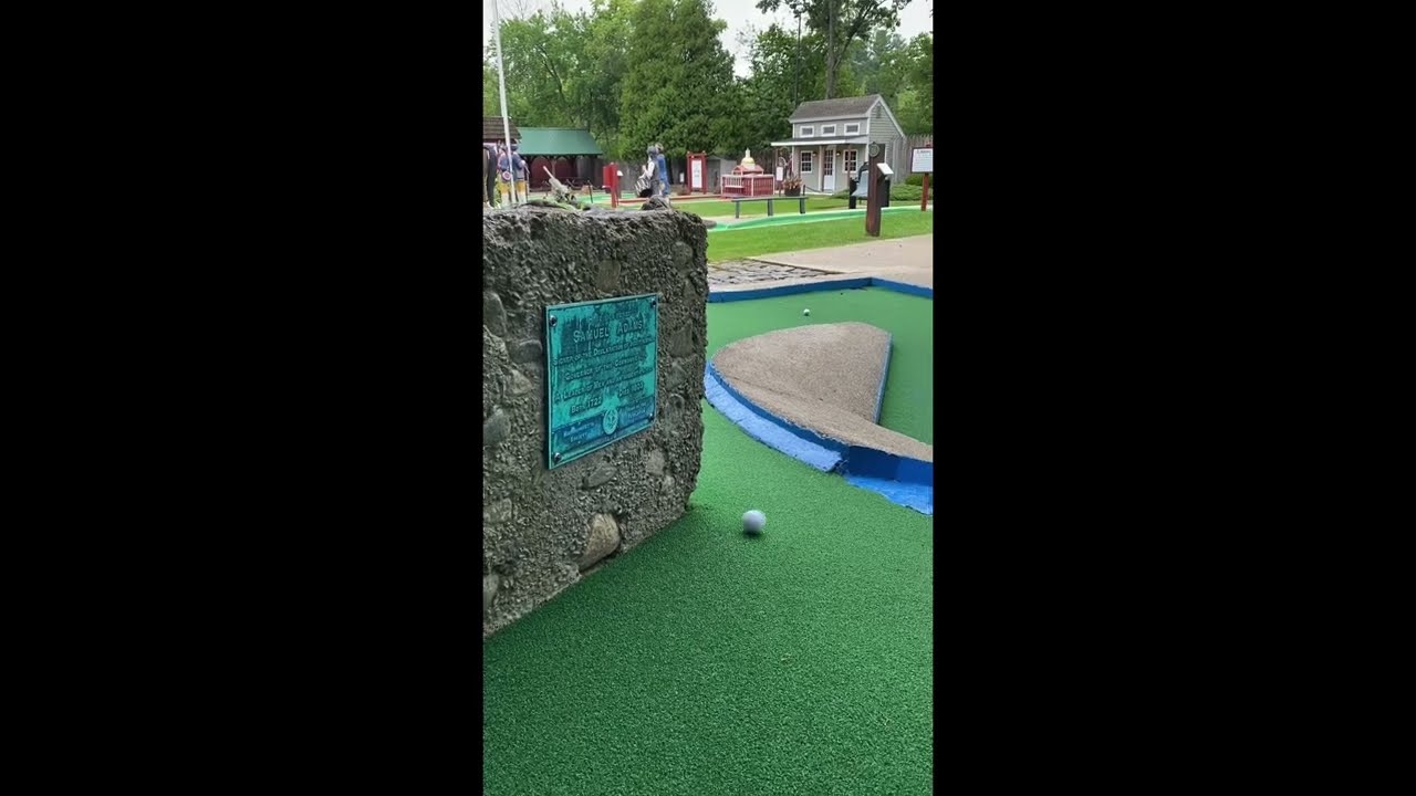 Golf on the Village Green, Natick, MA - 15th Hole, "Granary Graveyard ...