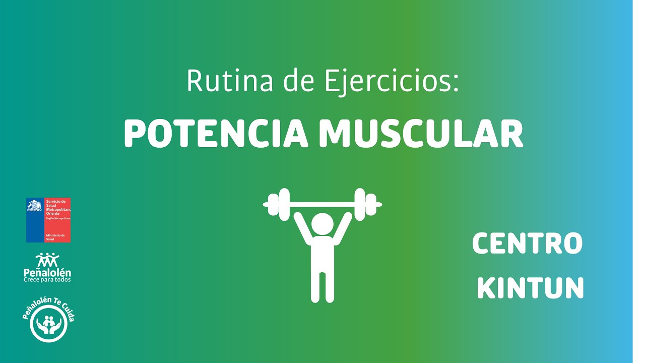 Ejercicios de Potencia Muscular - YouTube