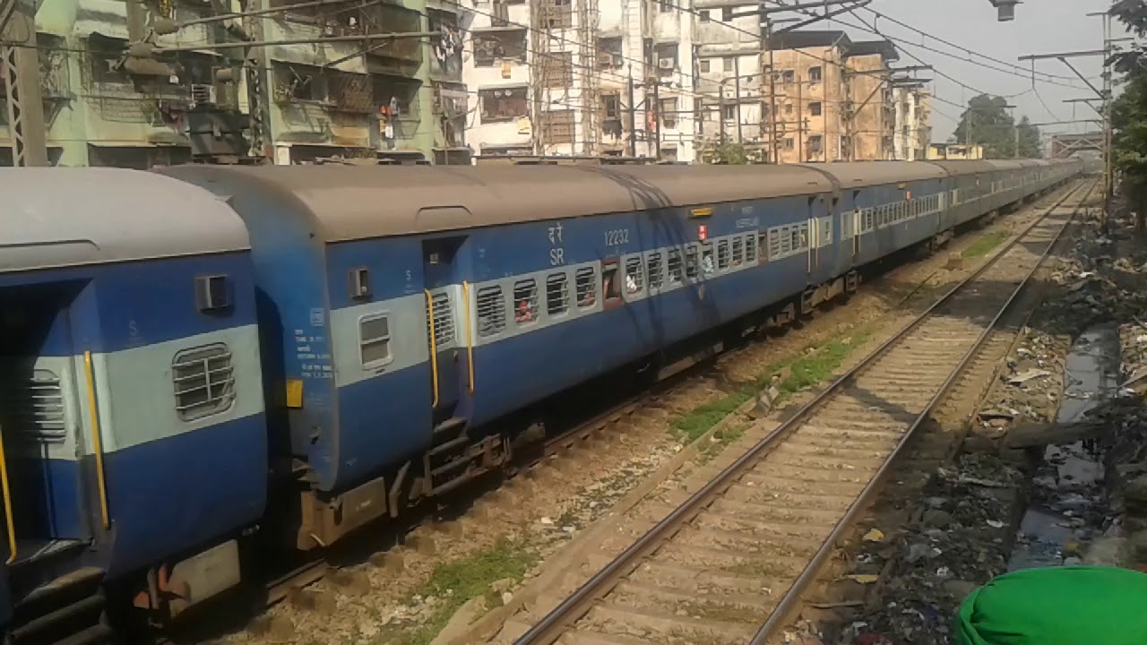 Train passing 2 - YouTube