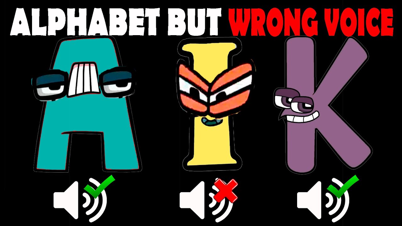 Alphabet Lore But Revers Wrong Voices | Amazing Alphabet Cartoons ...