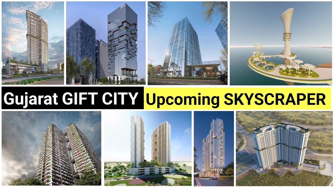 Gift city upcoming skyscraper 2023 || Skyscraper projects in Gujarat ...