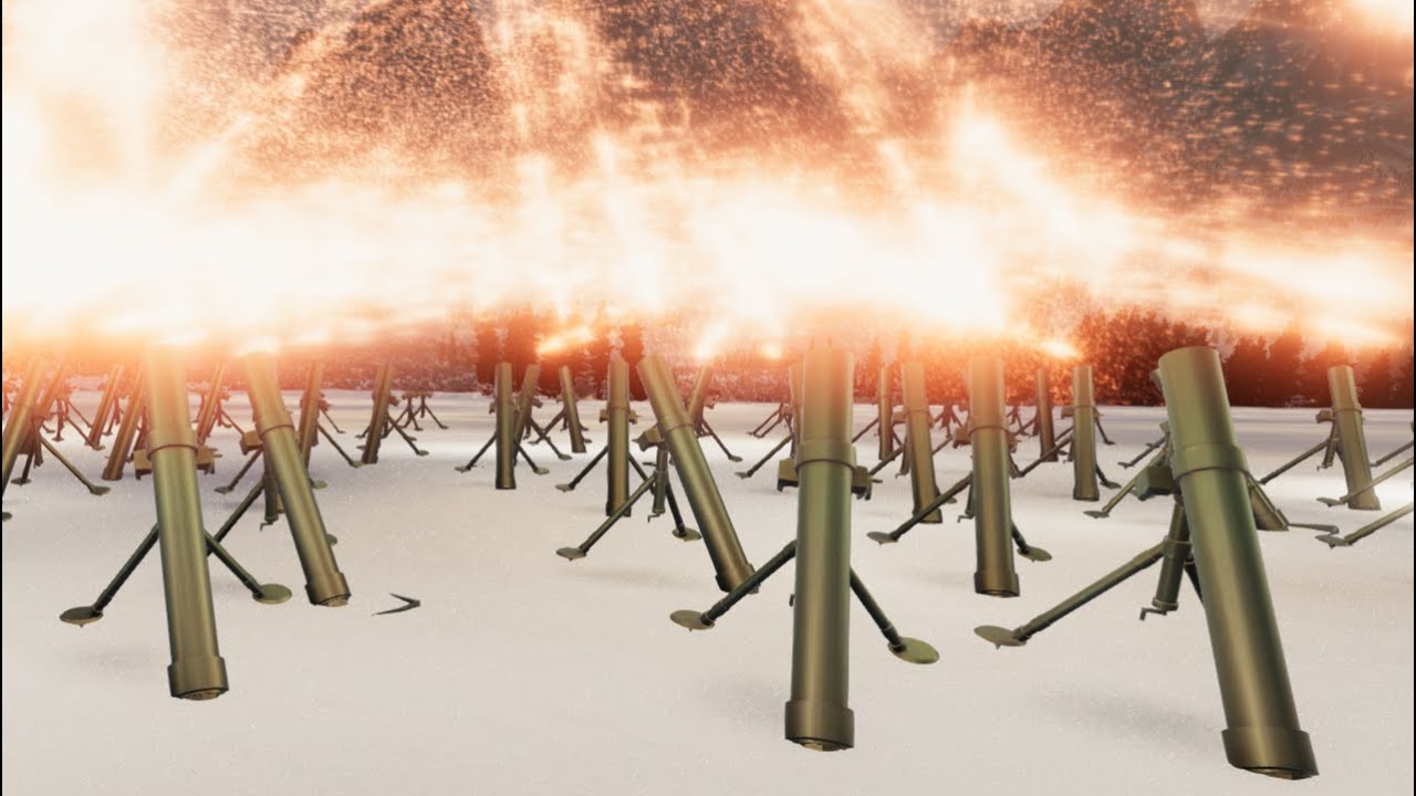 1000 Mortar vs 250000 Elite Soldier Ultimate Epic Battle Simulator 2 ...