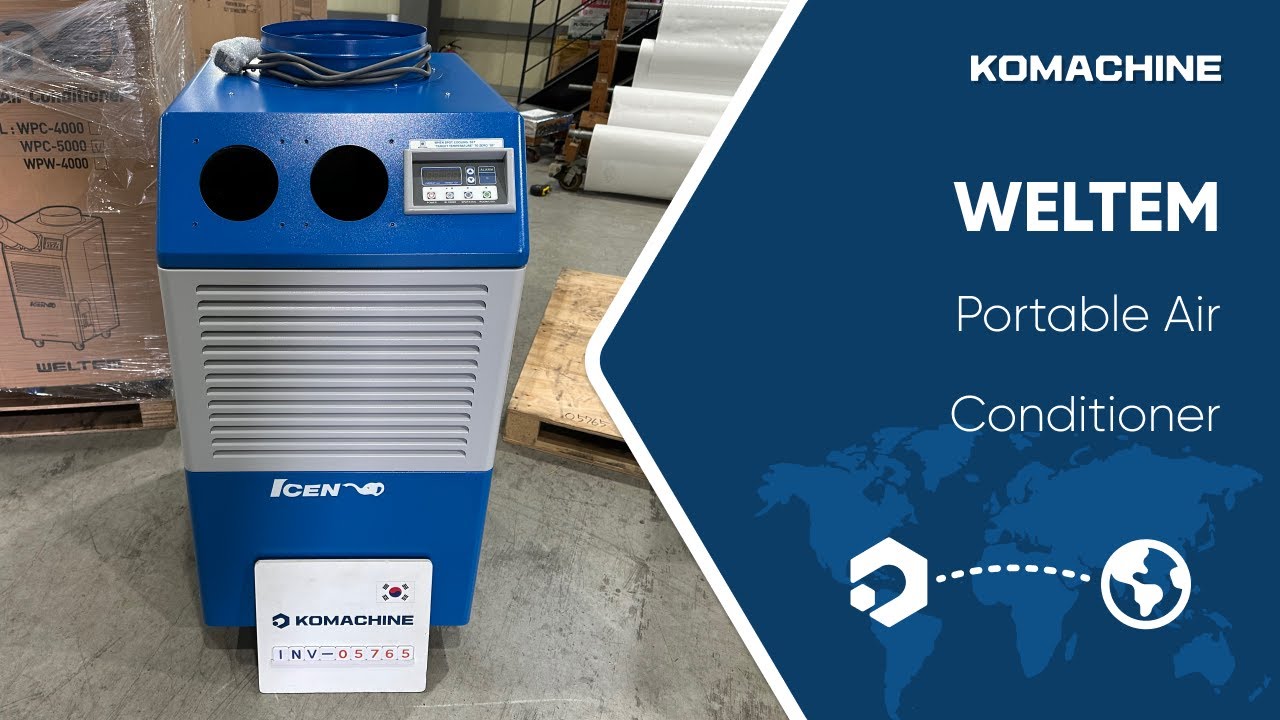 WELTEM / Portable Air Conditioner (WPC-5000) / INV-05765 - YouTube