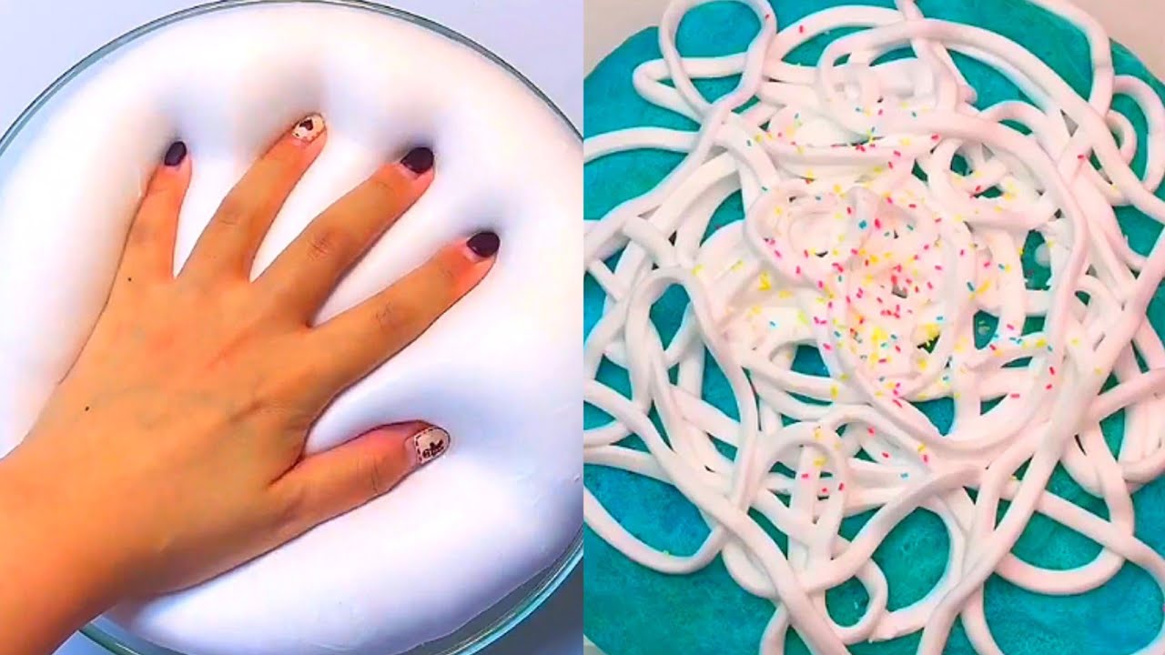 Satisfying slime videos//Most relaxing slime videos compilation ...