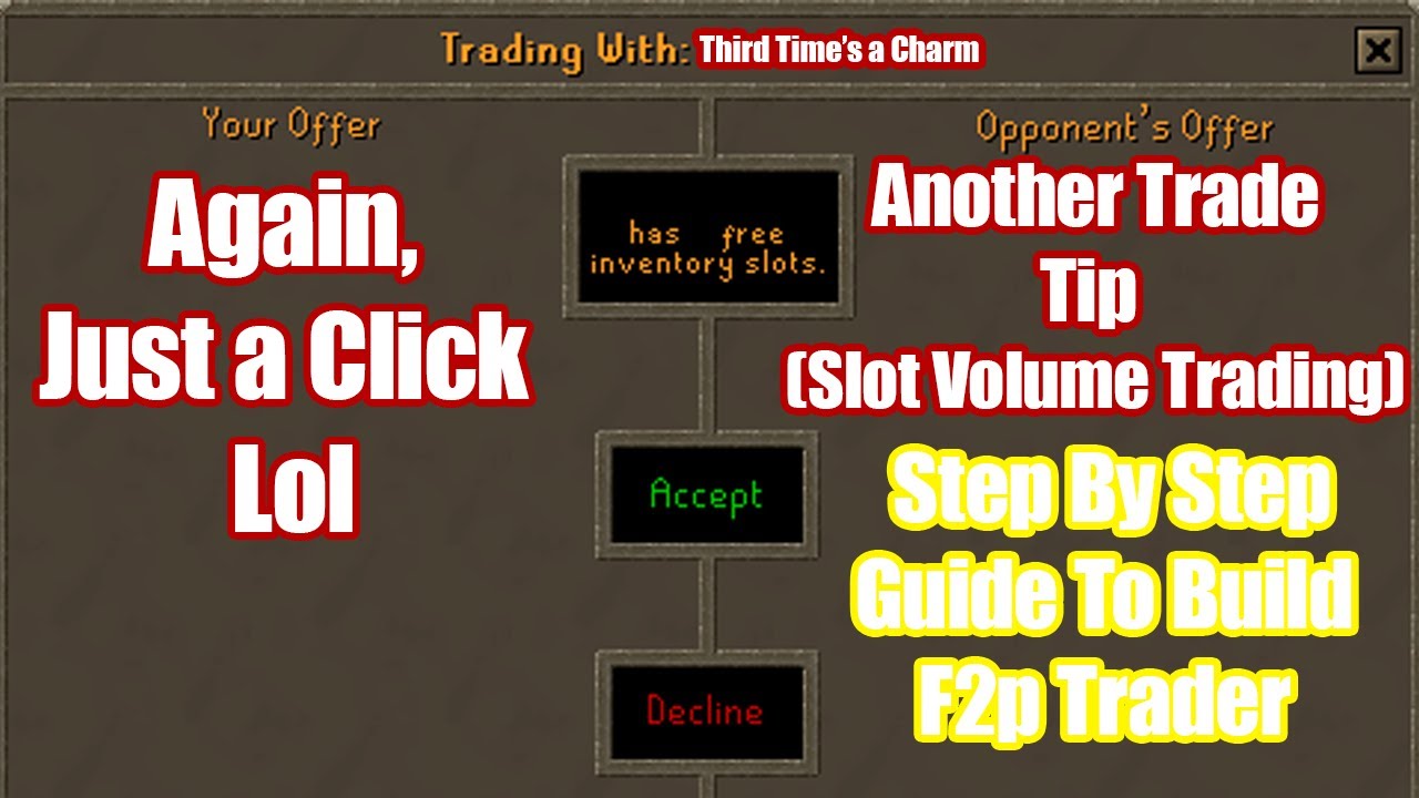 Fresh Start Ep 4 - Another Trading Tip/F2p Trader Alt Tutorial - Multi ...
