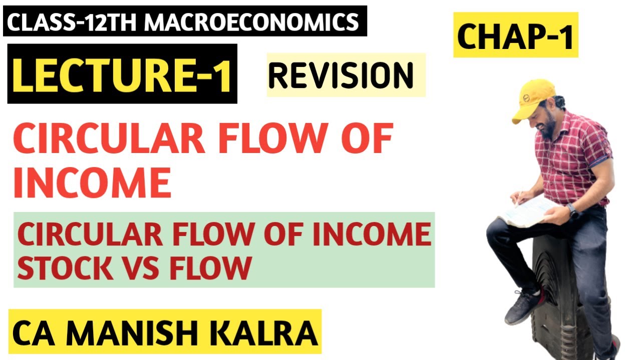 Circular Flow Of Income | Stock VS Flow | Ch-1 | Circular Flow Of ...