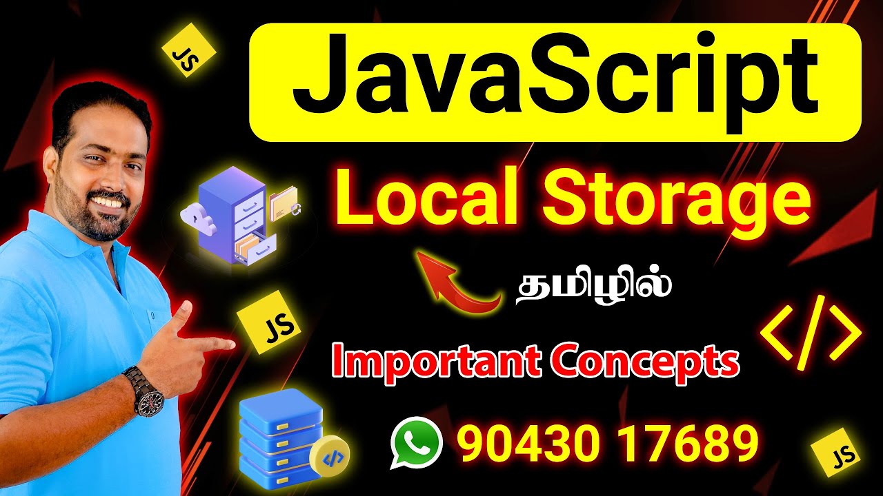 Understanding localStorage in JavaScript with Examples in Tamil | Tutor ...