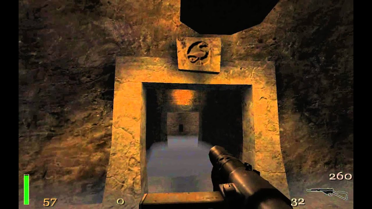 RTCW secrets walkthrough - Mission 6: The Crypt [HD] - YouTube