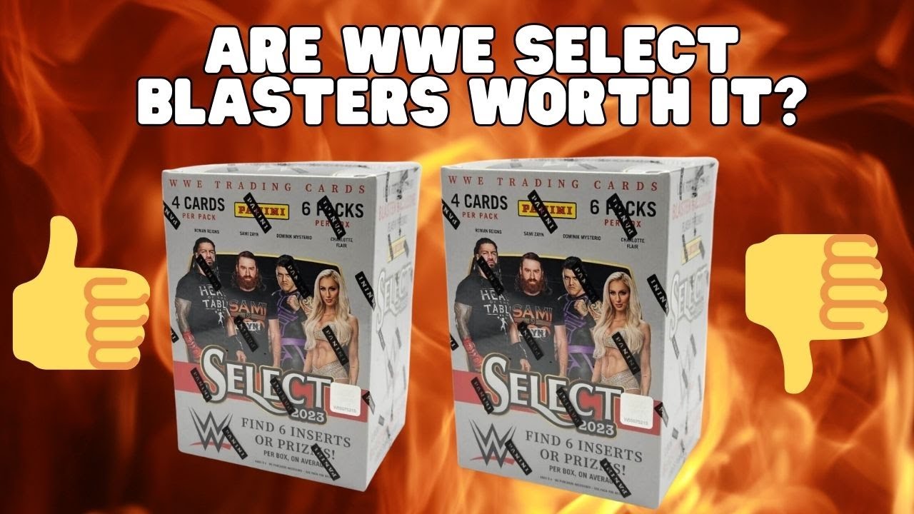 WWE Select 2023 Blasters | Are They Worth $30? - YouTube
