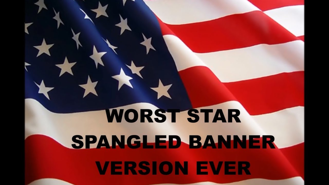 worst star spangled banner version ever 2015 - YouTube