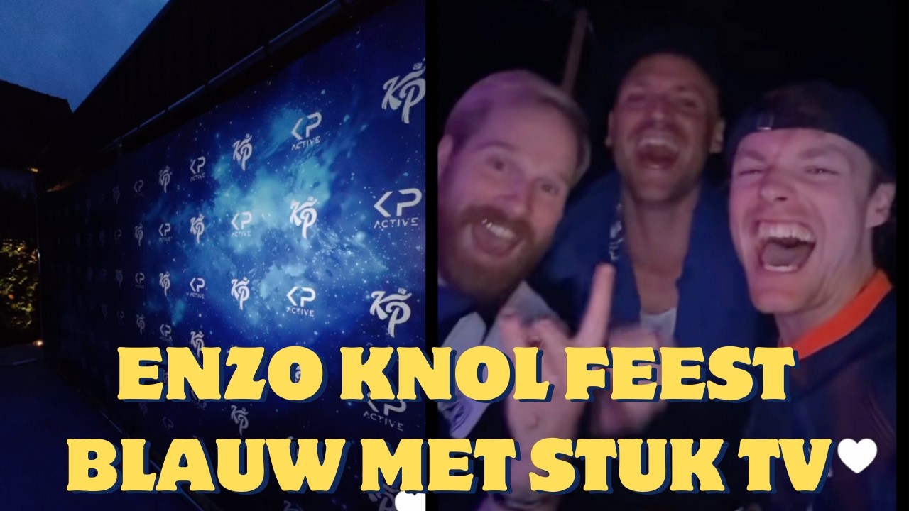Enzo Knol geeft groot feest 2024 - YouTube